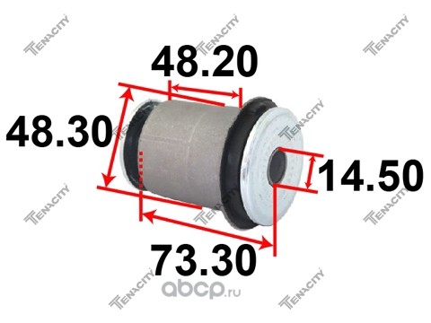 48655-0K040-TNC Lower Arm Bushing (BIG, 4WD) Tenacity | Flynest ...